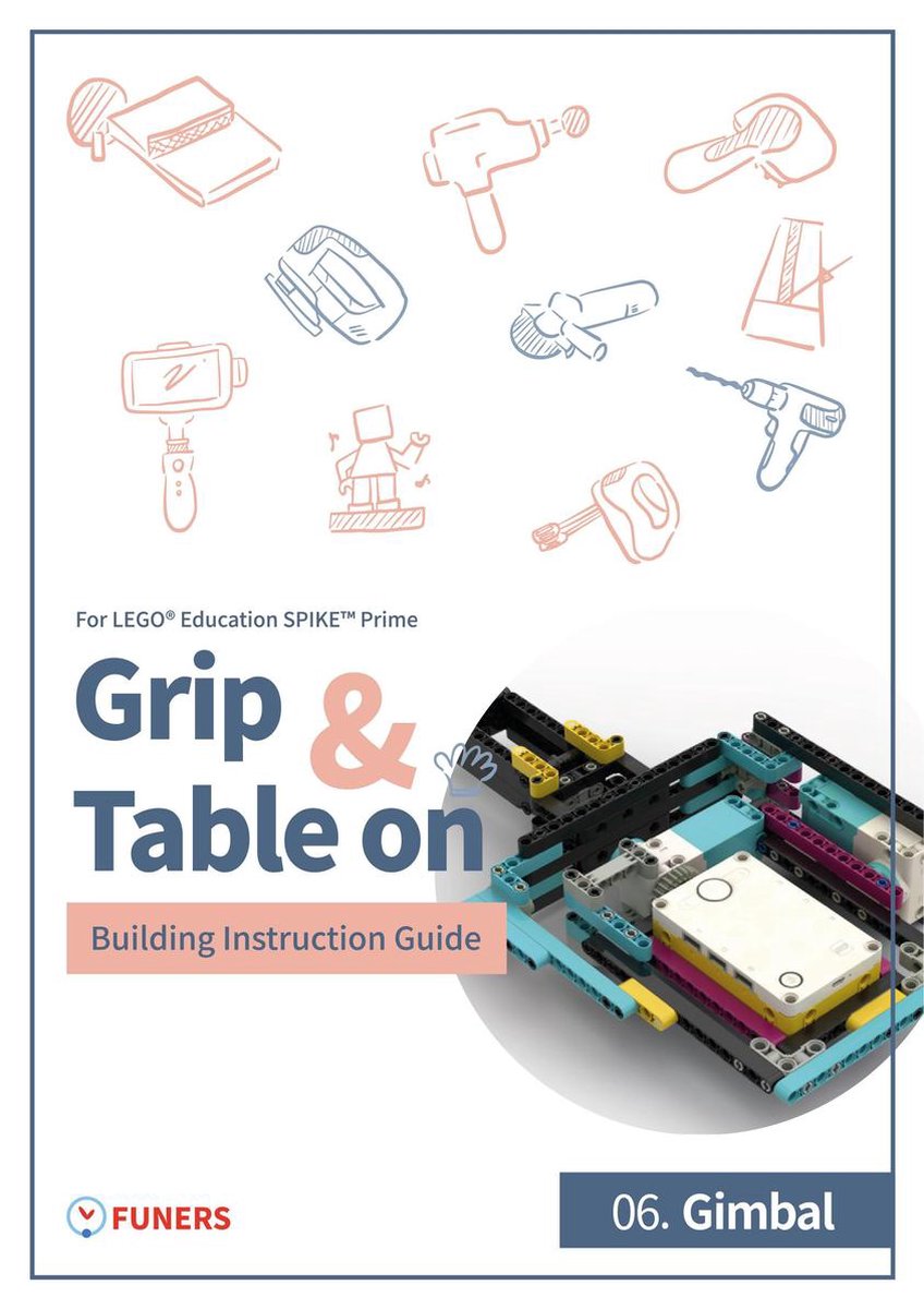 Grip & Table On Building Instruction Guide for LEGO® Education SPIKE ...