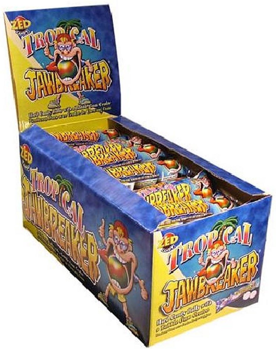 Snoep Jawbreaker Tropical Display 40 Stuks | bol.com