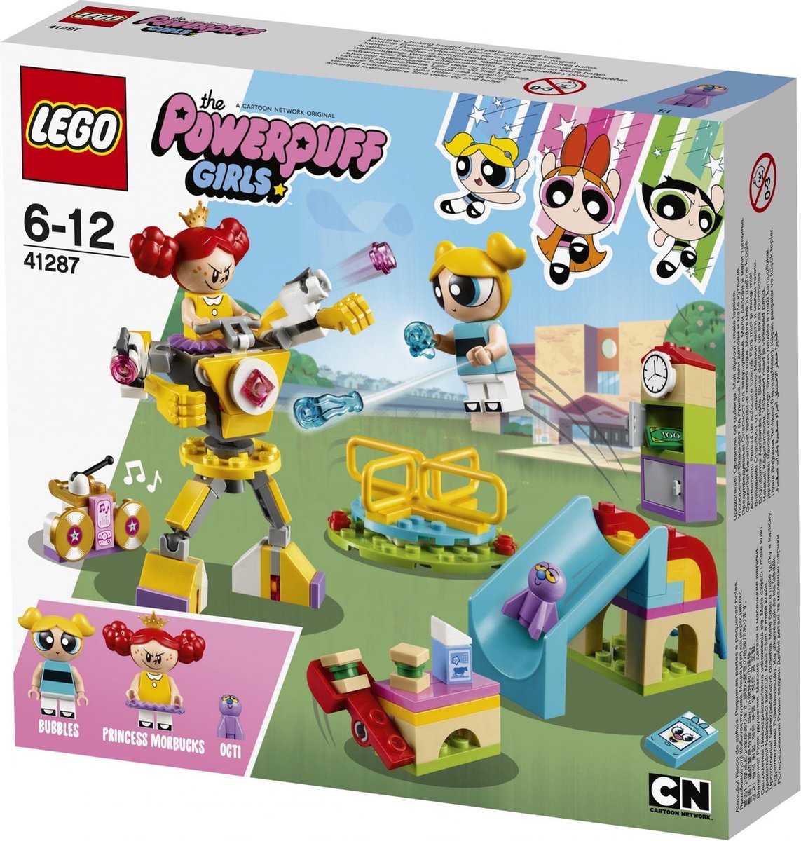 LEGO The Powerpuff Girls Bubbles' speeltuinduel - 41287 | bol.com