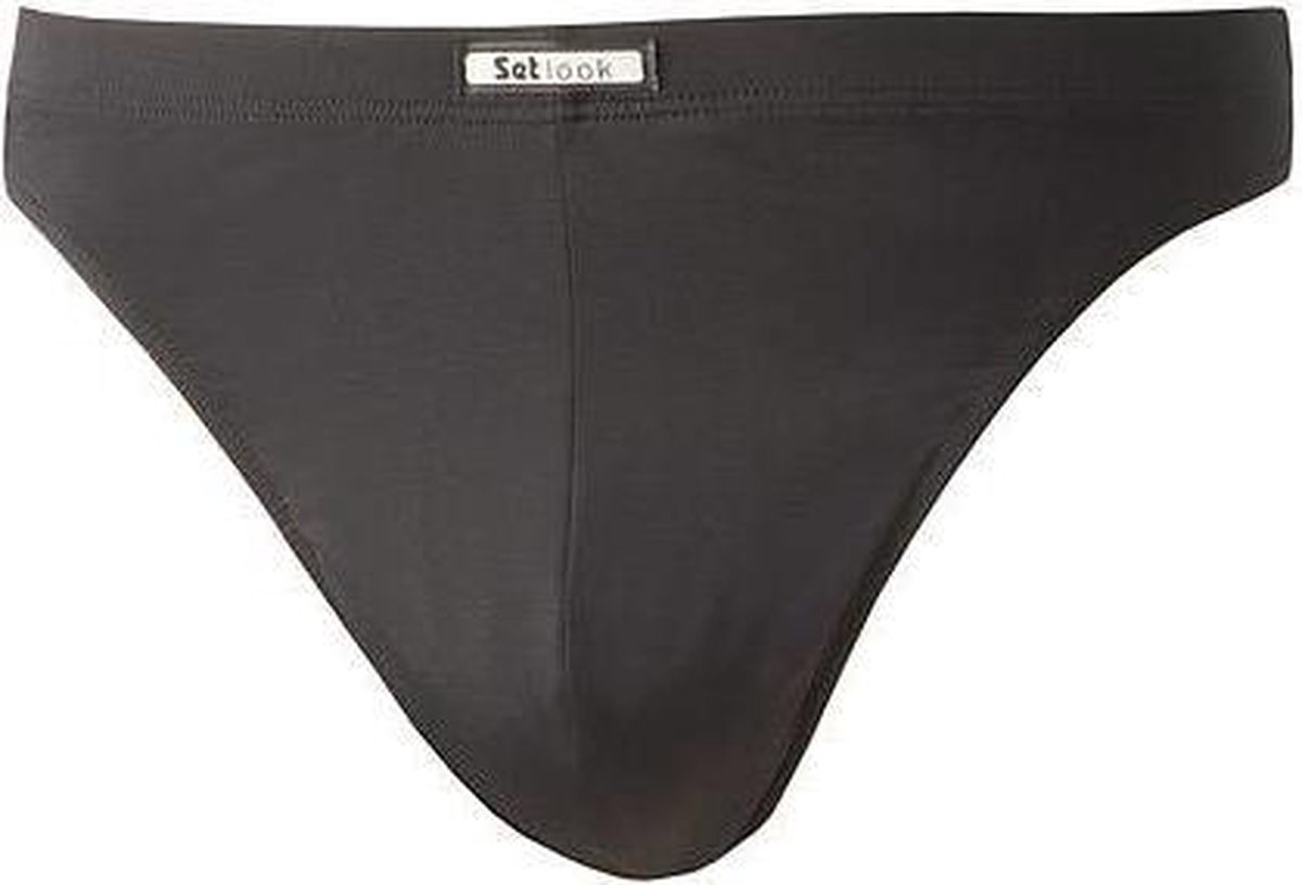 Set Look heren string micro 1478 - XL - Zwart | bol.com