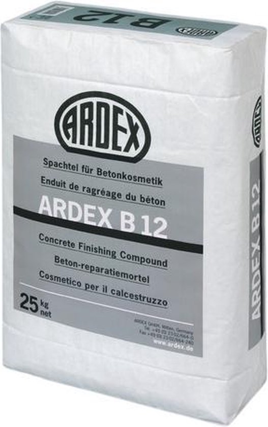 Ardex B12 betonreparatiemortel 25 kg | bol.com