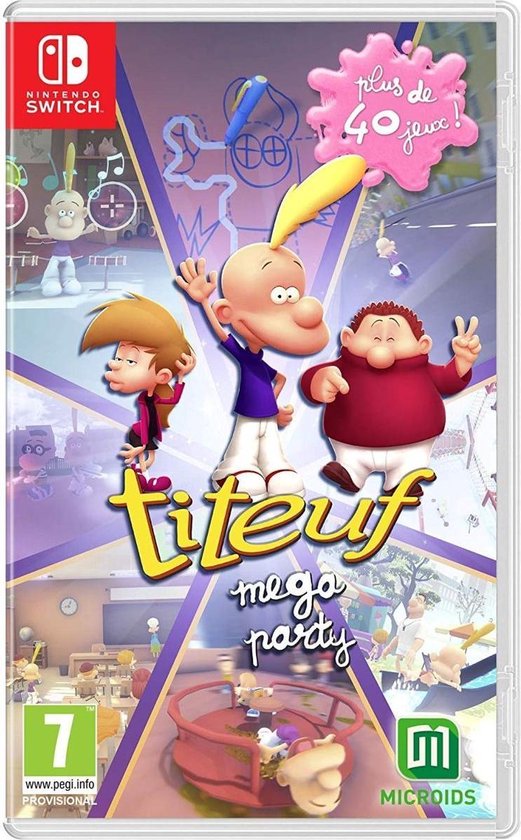 Just for Games Titeuf Mega Party, Nintendo Switch Standaard Frans ...