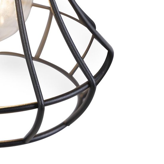 QAZQA galgje - Landelijke Wandlamp met schakelaar voor binnen - 1 ...