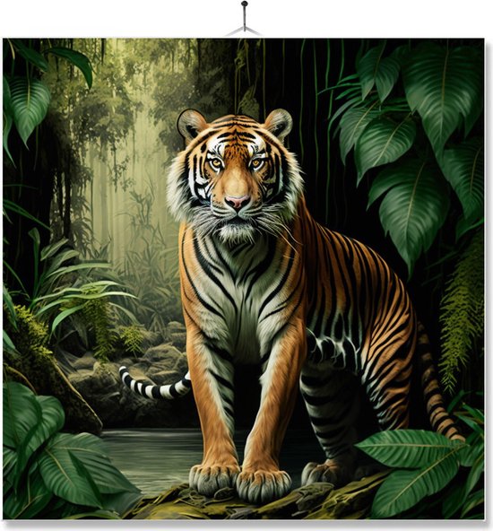 Tegel Met Opdruk | Tijger | bol