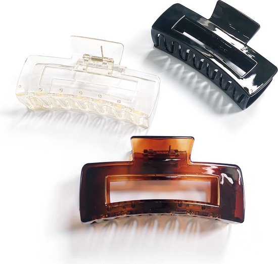 Haarklemmen Groot voor Dames, Haarklem Groot Dik Haar, 3 Stuks 4,13 ...
