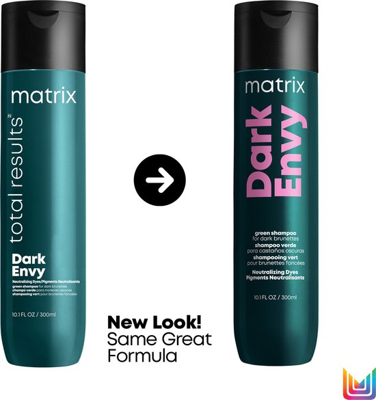 Matrix Dark Envy Shampoo – Neutraliseert rode ondertonen in bruin haar ...
