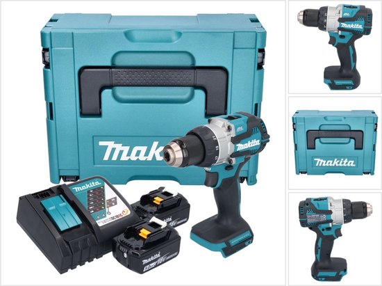 Makita DDF489RTJ Perceuse-visseuse sans fil 18V 5,0 Ah dans Mbox | bol