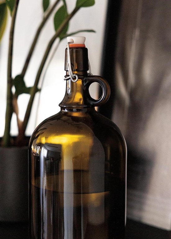 Glazen flessen om te vullen - decoratieve fles - glazen ballon in ...