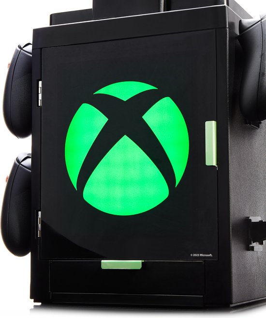 Numskull - Xbox Light Logo Inspired Gaming Locker voor 4 Controllers ...