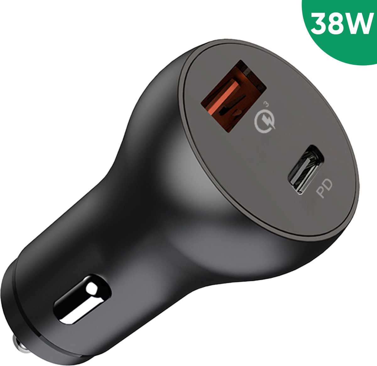 Synyq Autolader 38W - Snellader Auto - USB oplader Auto - Snellader ...