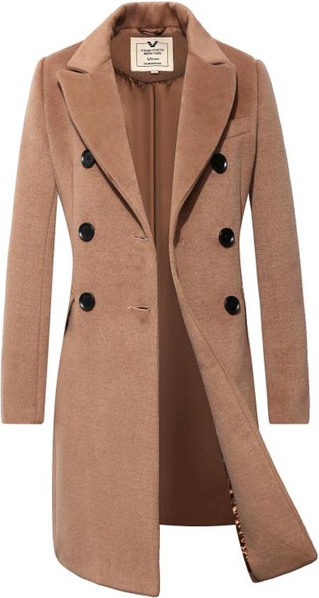 Versano Valentina NG Dames Mantel Manteljas 3 kwart Winterjas XL ...
