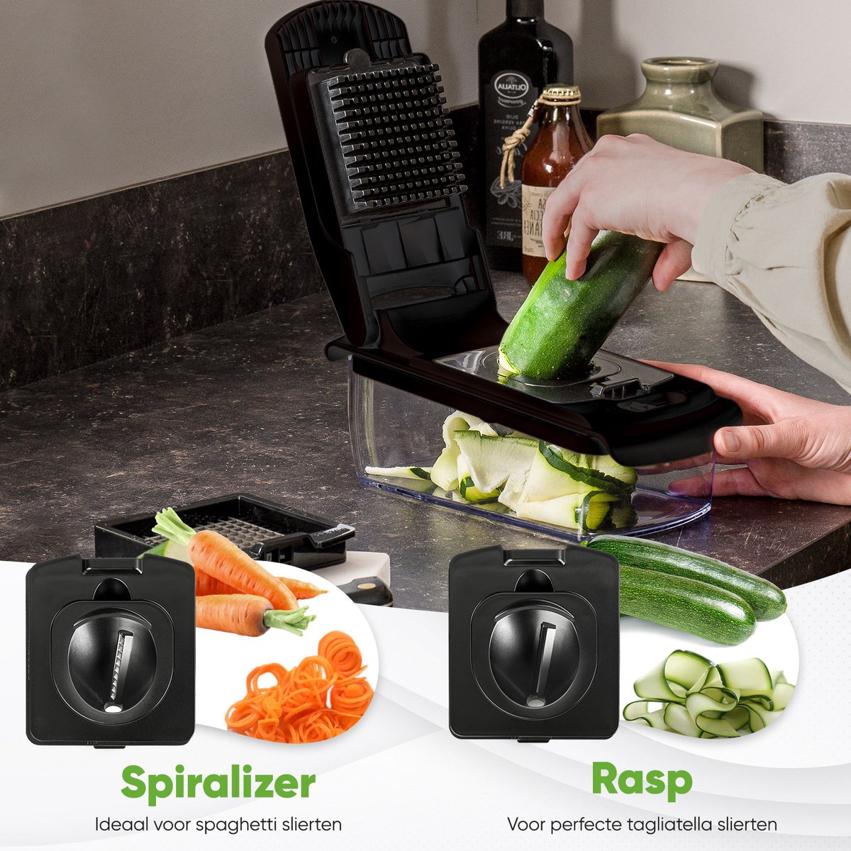 Stosh Mandoline - Mandoline Keukensnijder - Groentesnijder ...