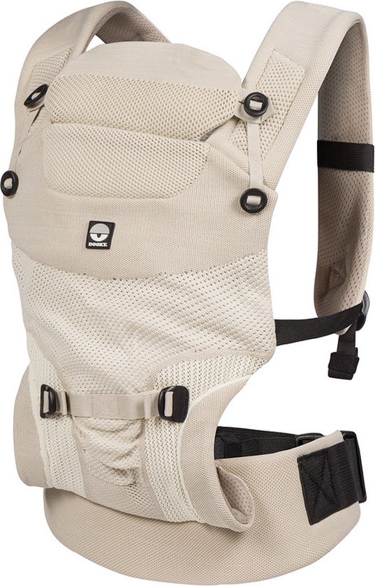 Dooky Draagzak - Terra Nova - 3,5-15kg - Beige - Draagbaar op 3 ...