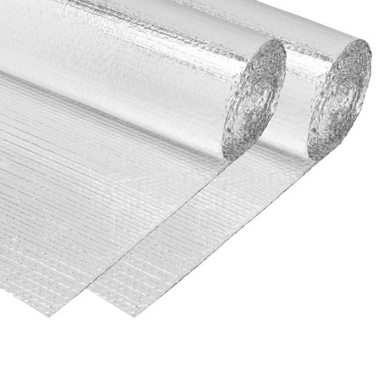 Deltafix Radiatorfolie - 2x - 500 x 50 cm - aluminium - zelfklevend ...