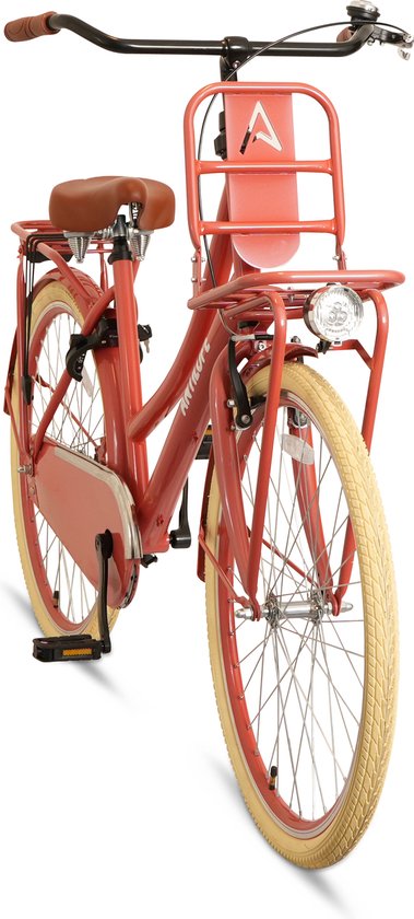 Antilope Cargo Transport Meisjesfiets 26 Inch Koraalrood | bol