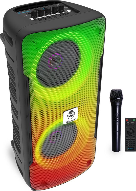 iDance Audio DJ800 MK3 Partybox - Bluetooth Speaker met Opnamefunctie ...