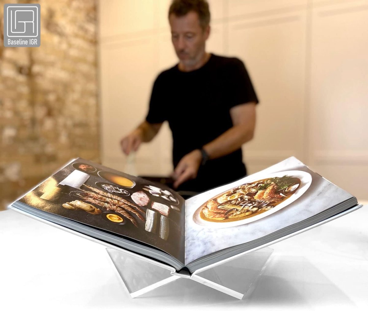 Acryl Boekenstandaard Groot | Boekenplank tijdschriftenstandaard ...