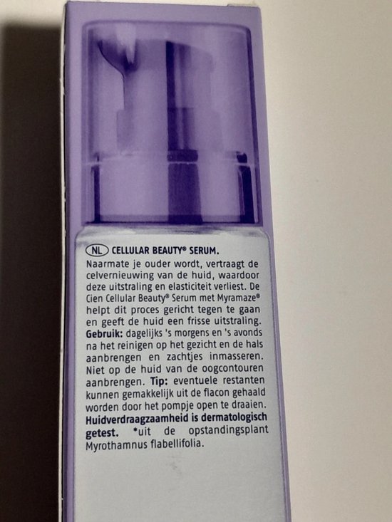 Cien cellular beauty Serum met MYRAMAZE. | bol