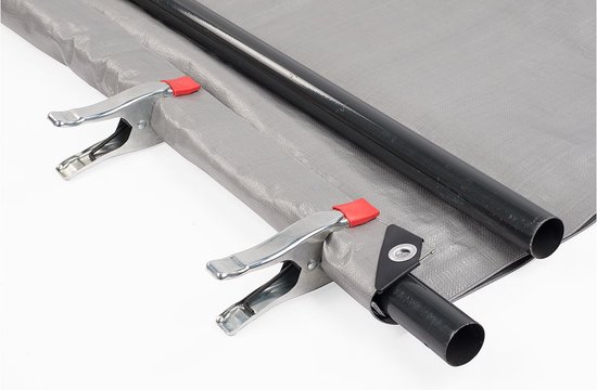 Wovar Veerklem metaal 150 mm | Set 4 stuks | bol