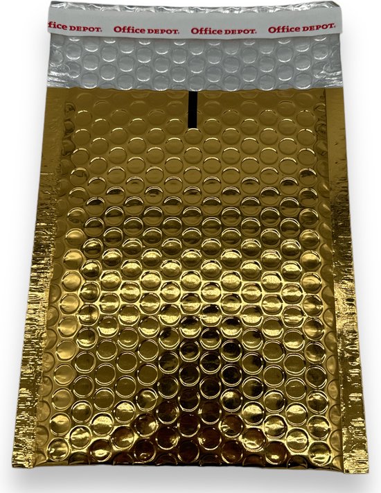 Luchtkussen Envelop 22x17cm - Goud - Set van 10 Stuks | bol