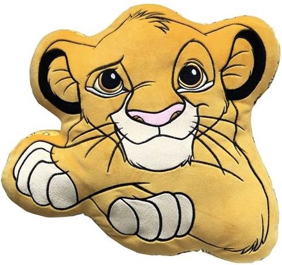 Disney Le Roi Lion - Coussin Mochi Mochi double face en forme de Simba ...