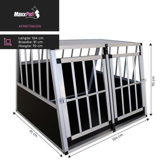 MaxxPet AutoBench voor Hond - Transportbench - Hondenbench voor ...