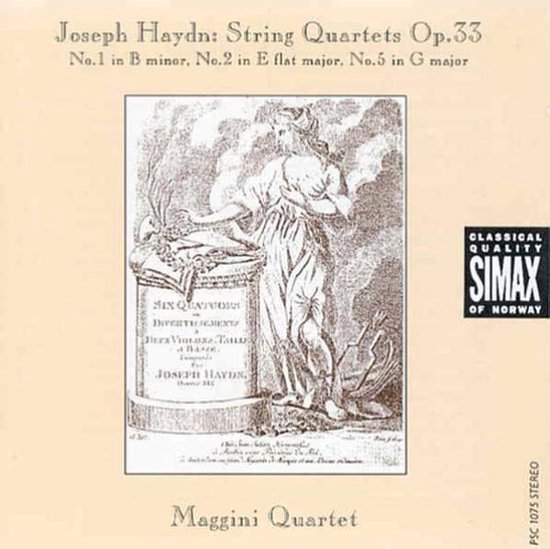 String Quartets Op. 33 No. 1, 2 & 5, Maggini Quartet | Muziek | bol