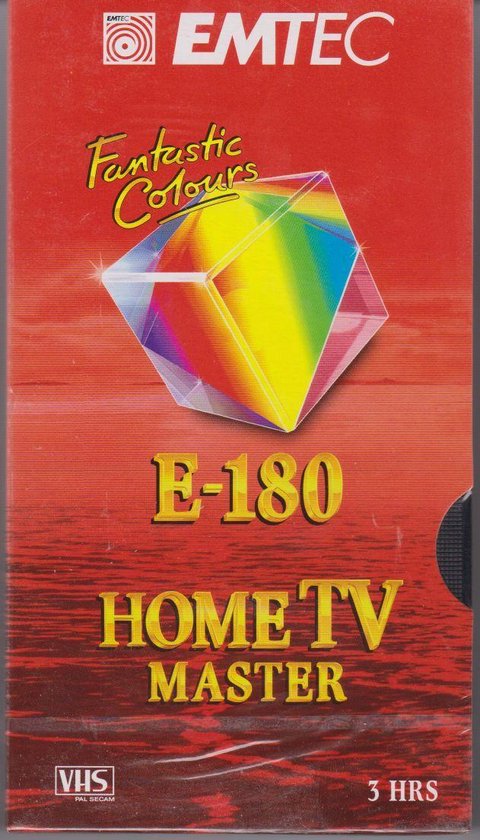 BASF VHS E-180 Home TV Master 1 stuks | bol