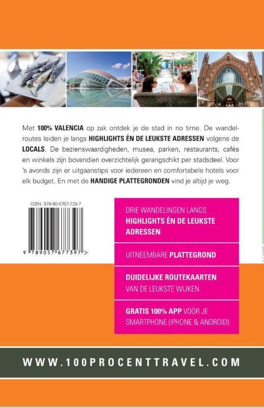 100% stedengidsen - 100% Valencia, Fleur van de Put | 9789057677397 ...