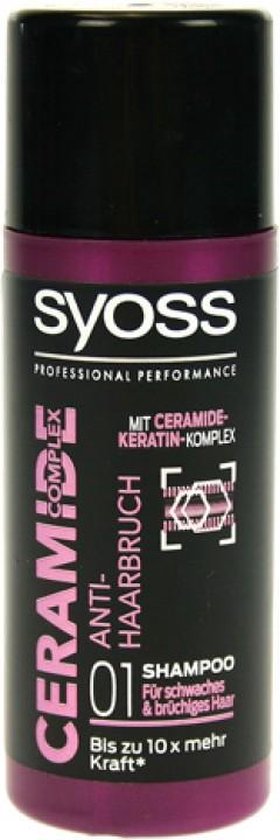 Shampoo Syoss 50ml Ceramide keratine complex | bol