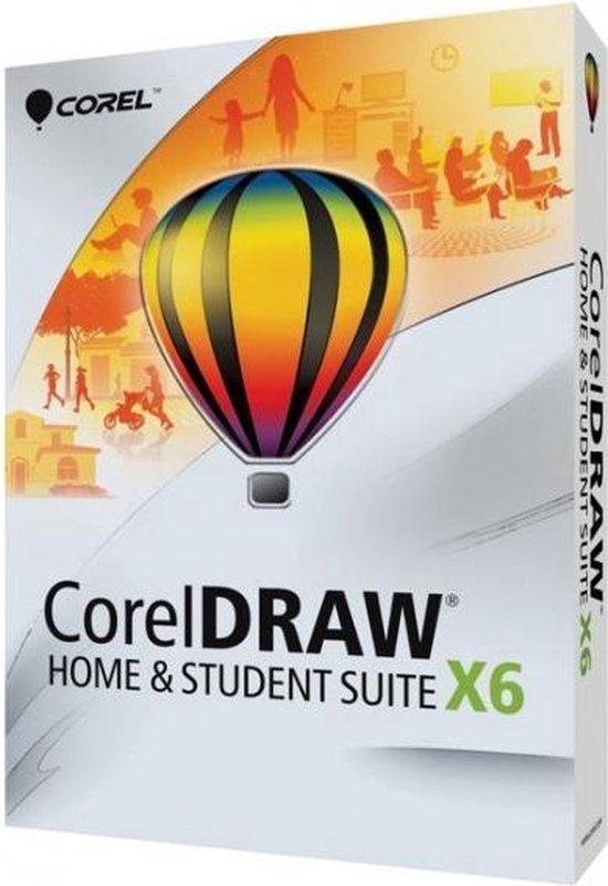 Coreldraw Graphics Suite X6 - Home & Student / 3 gebruikers / NL / FR ...