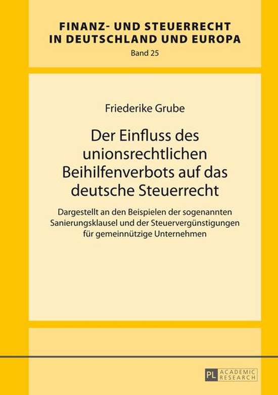 Finanz- und Steuerrecht in Deutschland und Europa 25 - Der Einfluss des... | bol