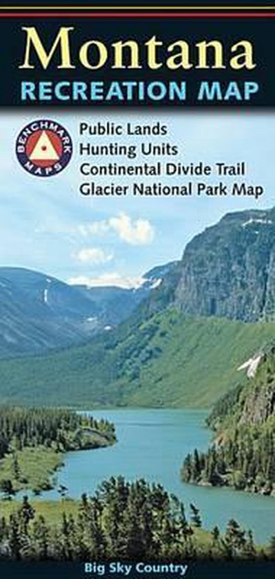 Montana Recreation Map Benchmark Maps, National Geographic Maps ...