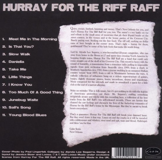 Hurray For The Riff Raff, Hurray For The Riff Raff | CD (album ...