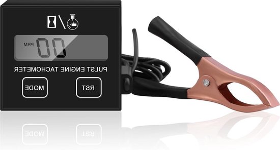 Digitale inductieve toerentalmeter motortoerenteller met urenteller ...