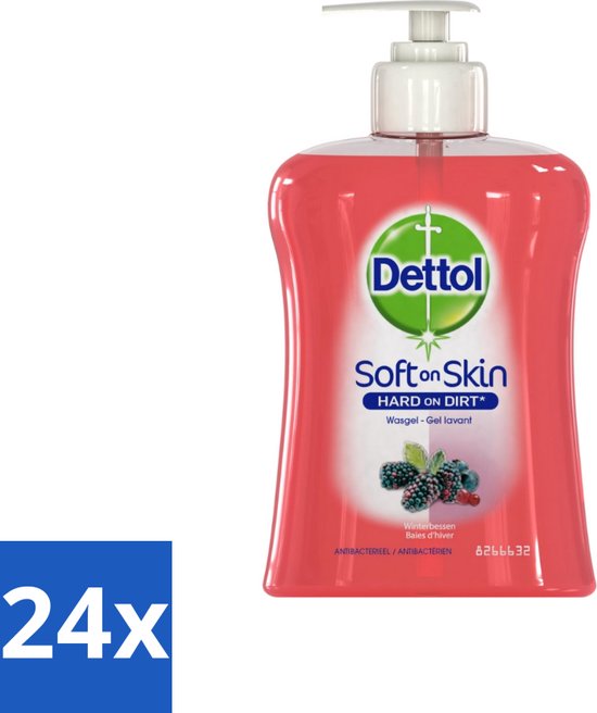 Dettol - Handzeep - Hard on Dirt - Winterbessen - Antibacterieel - 250ml -... | bol