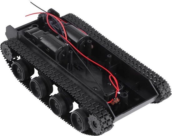 DIY Kit Robot Tank Chassis Smart Track Auto Lichtschokabsorptie ...