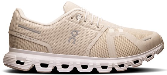 On Cloud 6 Wandelsneakers Dames Beige 42 | bol