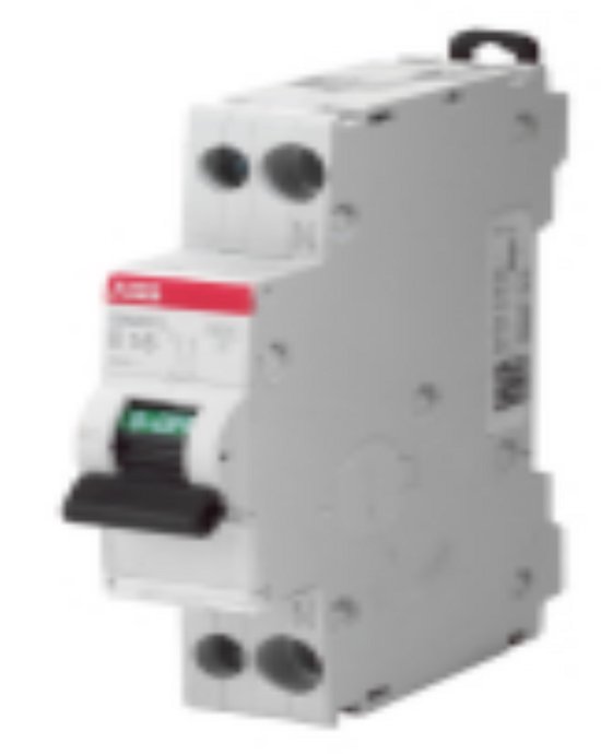 ABB Installatieautomaat 1P+N, 4,5kA-6kA, B kar, 40A | bol