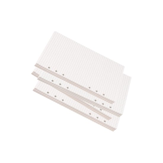 18 Stuks A5 Navulbaar Papier Geruit, 800 Vellen, 6 Gaten Navulpapier ...