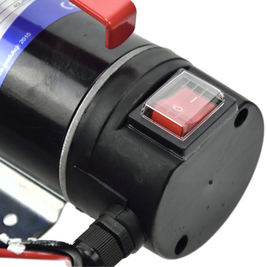 GEKO Zelfaanzuigende dieselpomp - 12V DC - gietijzeren behuizing - 40 L ...