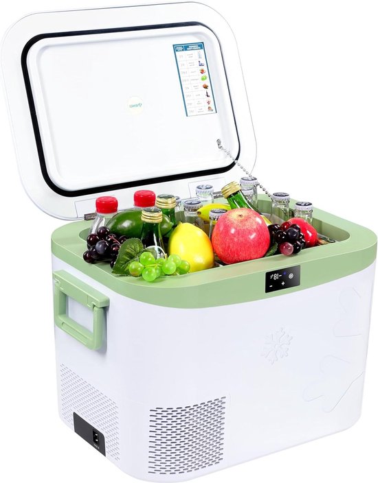 18 liter draagbare elektrische koelkast vriezer voor auto - mini ...