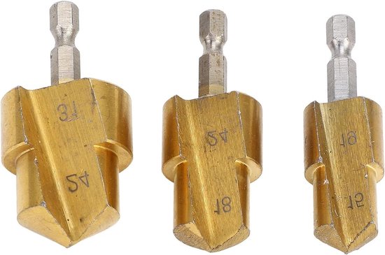 3 STKS PVC Pijp Ruimer Zware Pijp Ruimer Boren Kunststof Montage Ruimer ...