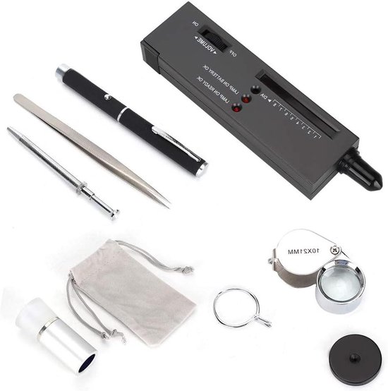 Diamond Tester Kit - Juweliers Testapparatuur Set Met Gem Zaklamp ...