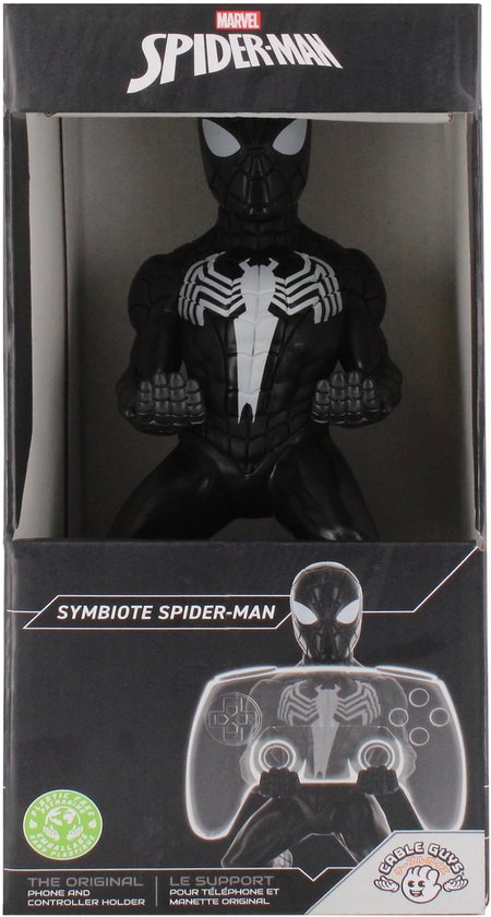 Cable Guys - Marvel - Symbiote Spider-Man Telefoon & Controller Oplader ...