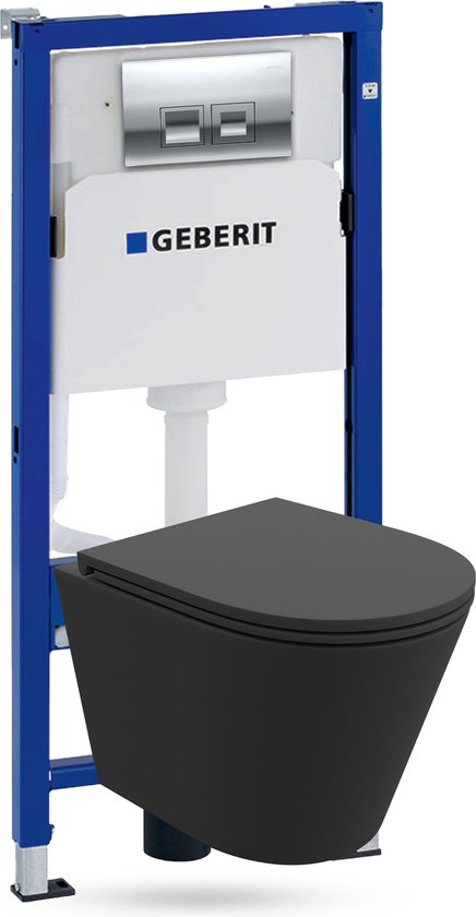 Inbouwreservoir Complete Toiletset Geberit Duofix Basic - Inbouw WC ...