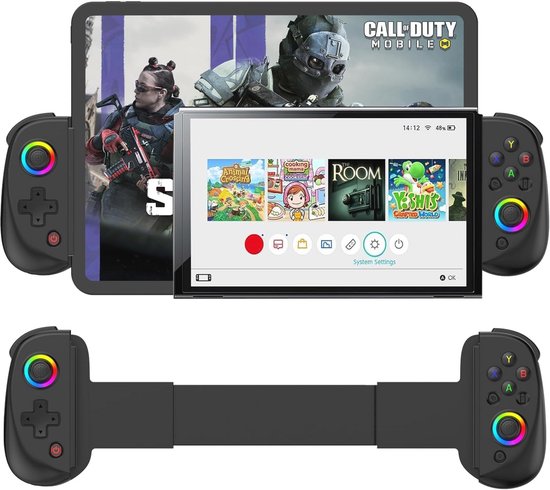 Draadloze Game Controller voor Tablets en Smartphones - Geschikt voor ...