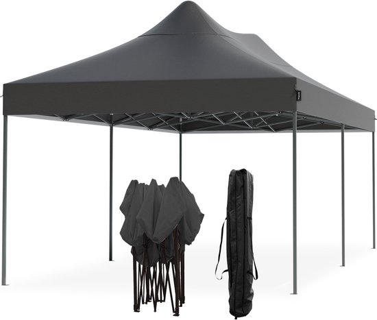 LifeGoods Partytent - Opvouwbaar - 3x6 m - Easy Up - Paviljoen - Waterdicht - Draagtas... | bol