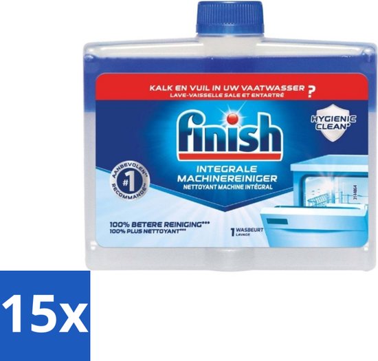 Finish - Integrale Machinereiniger - Hygienic Clean - Anti-Kalk & Anti-Vuil - 250ml -... | bol