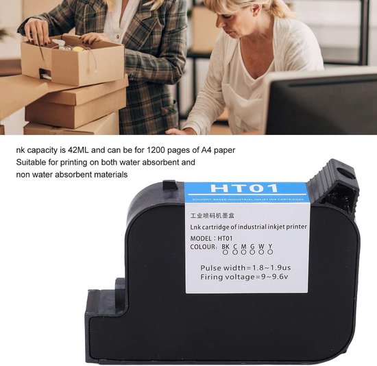 Inkjet Cartridge for Portable Handheld Printer - Normal Pressure ...
